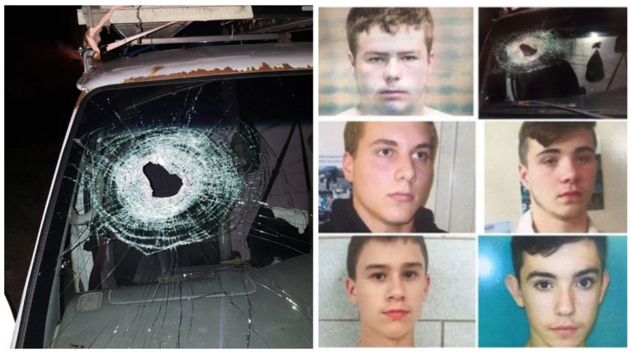 5 Teens Charged With Murder in Death of Man Killed by Rock Thrown From ...
