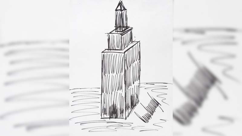 Trump Drawing of Empire State Building Sells For $16,000 | NTD