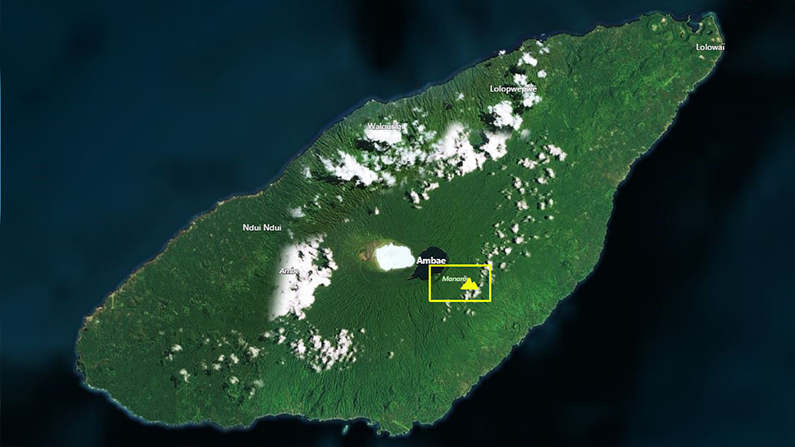 Volcano Creating Crisis on Vanuatu’s Ambae Island | NTD
