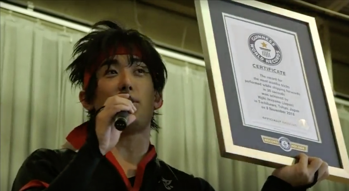 Japanese Rope Skipper Breaks Another Guinness World Record | NTD