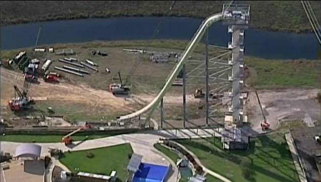 Demolition Begins At Kansas Waterslide That Killed 10-Yr-Old Caleb ...