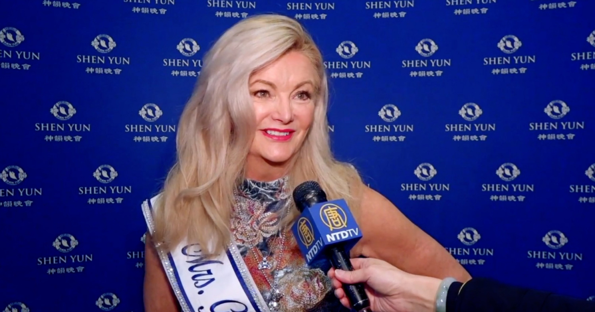 Mrs. Global America: There Is Divine Purpose at the Heart of Shen Yun | NTD