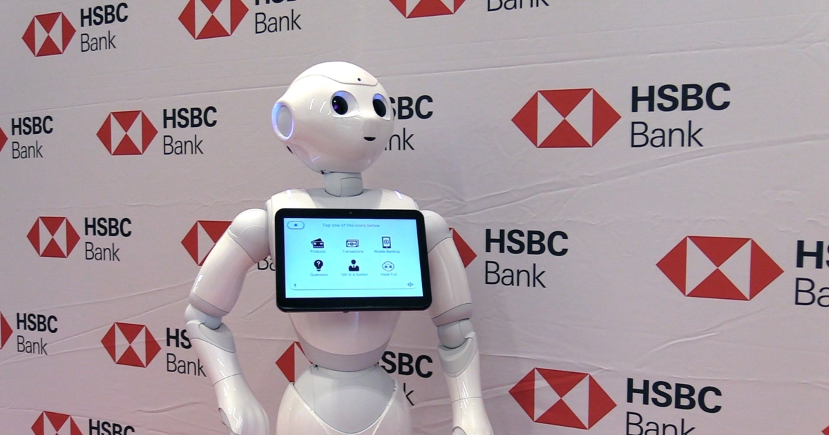 Bank Branch Unveils its First Social Humanoid Robot for Customer ...