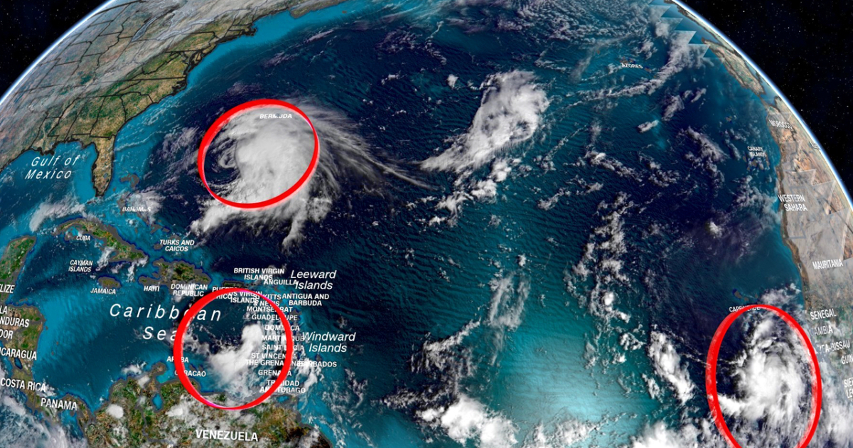 3 Tropical Storms Are Spinning in the Atlantic | NTD