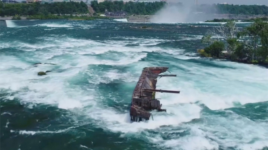 Video Shows Historic Ship Marooned for Over 100 Years, Edging Closer to ...