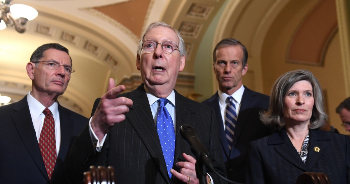 McConnell Responds to Schumer Impeachment Demands, Says He Won’t Pursue ...