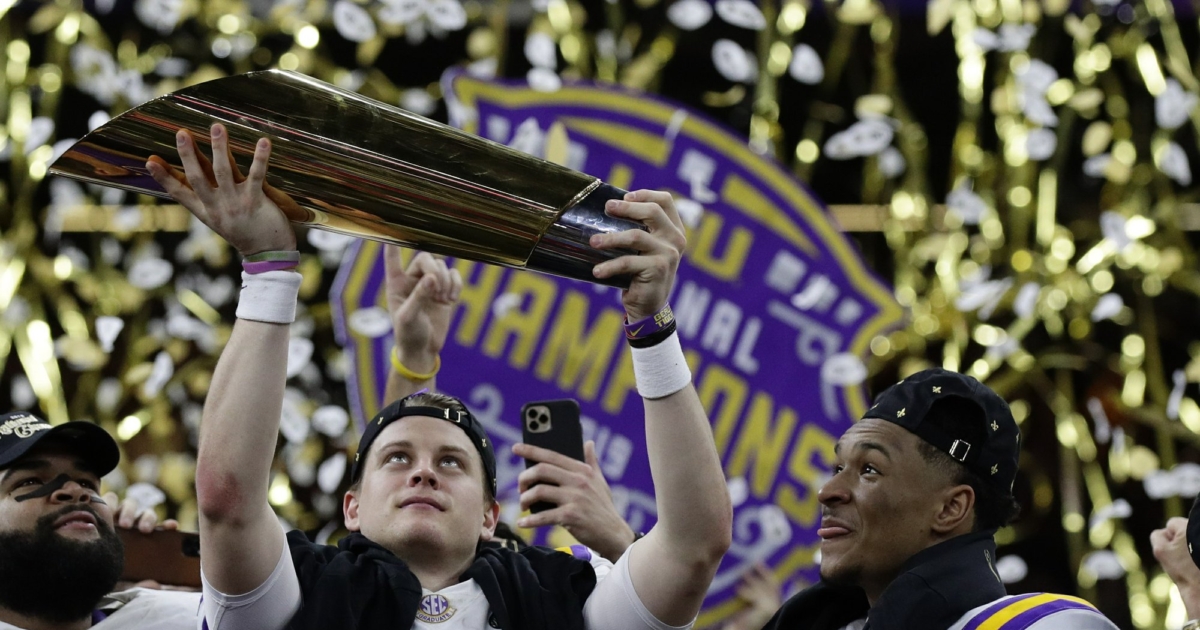 Burrow, LSU Cap Magical Season, Beat Clemson 42-25 for Title | NTD