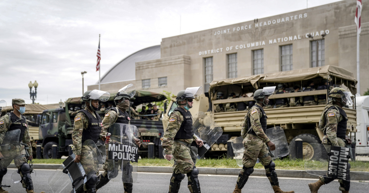 Pentagon Moves Troops Into Washington Region Amid Riots | NTD