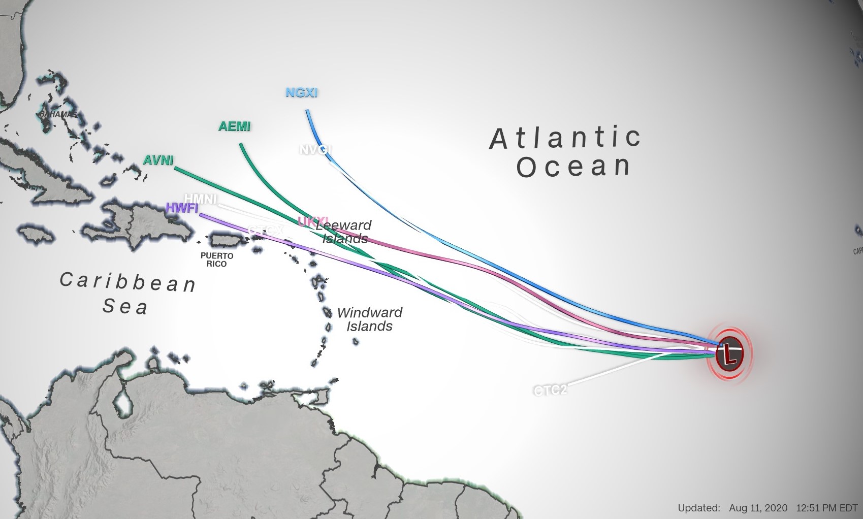 Hurricane Elida Churns in the Pacific While Atlantic Forecasters Watch ...