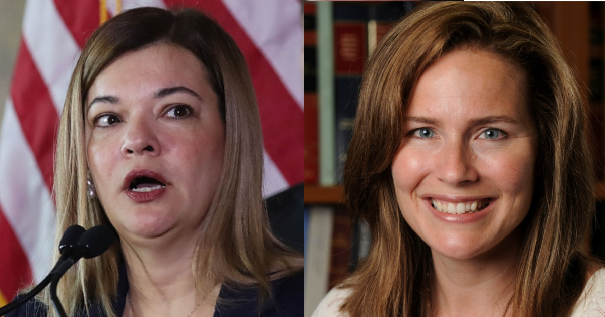 Trump Confirms Barbara Lagoa, Amy Coney Barrett on Supreme Court Short ...