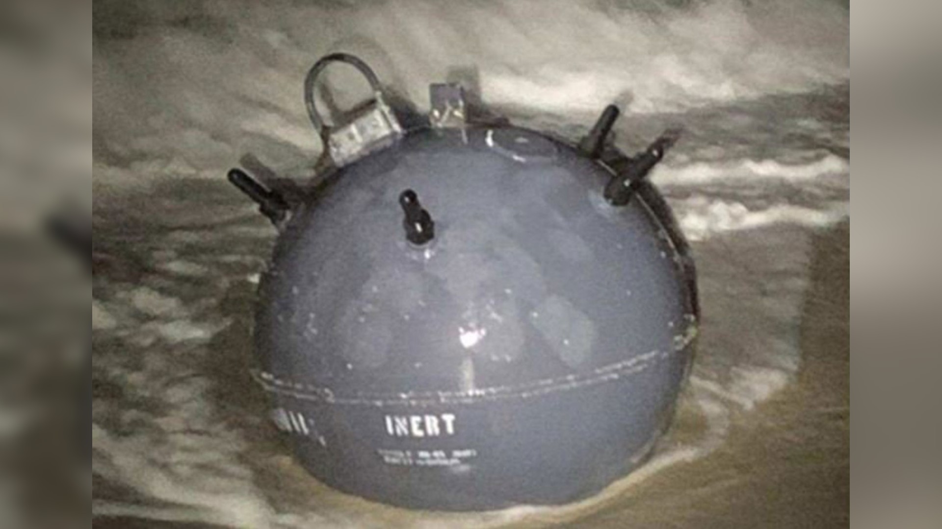 A Possible Military Explosive Device Washed Ashore on a Florida Beach | NTD