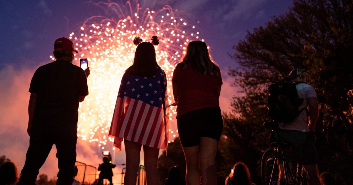 More Cities Across US Replace Traditional Fireworks With Drone Displays ...