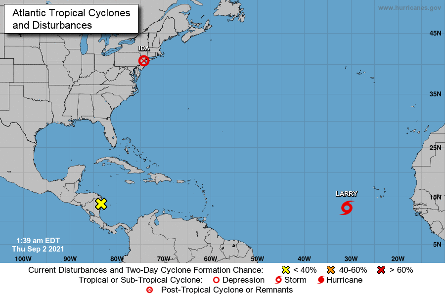 Tropical Storm Larry Expected to Strengthen Into Hurricane Soon: NHC | NTD
