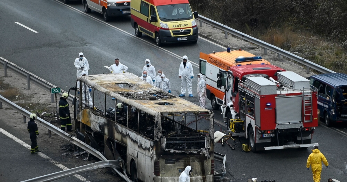 At Least 45 Dead, Including Children, After Bus Catches Fire in ...