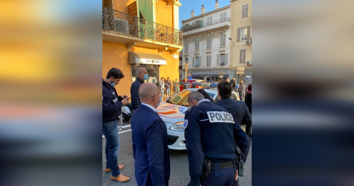 Policeman Survives Knife Attack in French Riviera City of Cannes | NTD