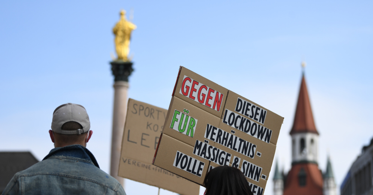 Clashes Erupt During Undisclosed Protest Against COVID-19 Restrictions ...