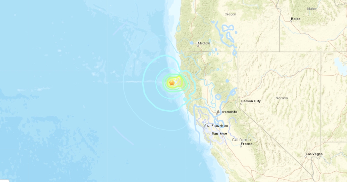 Magnitude 6.2 Earthquake Strikes Offshore Northern California | NTD