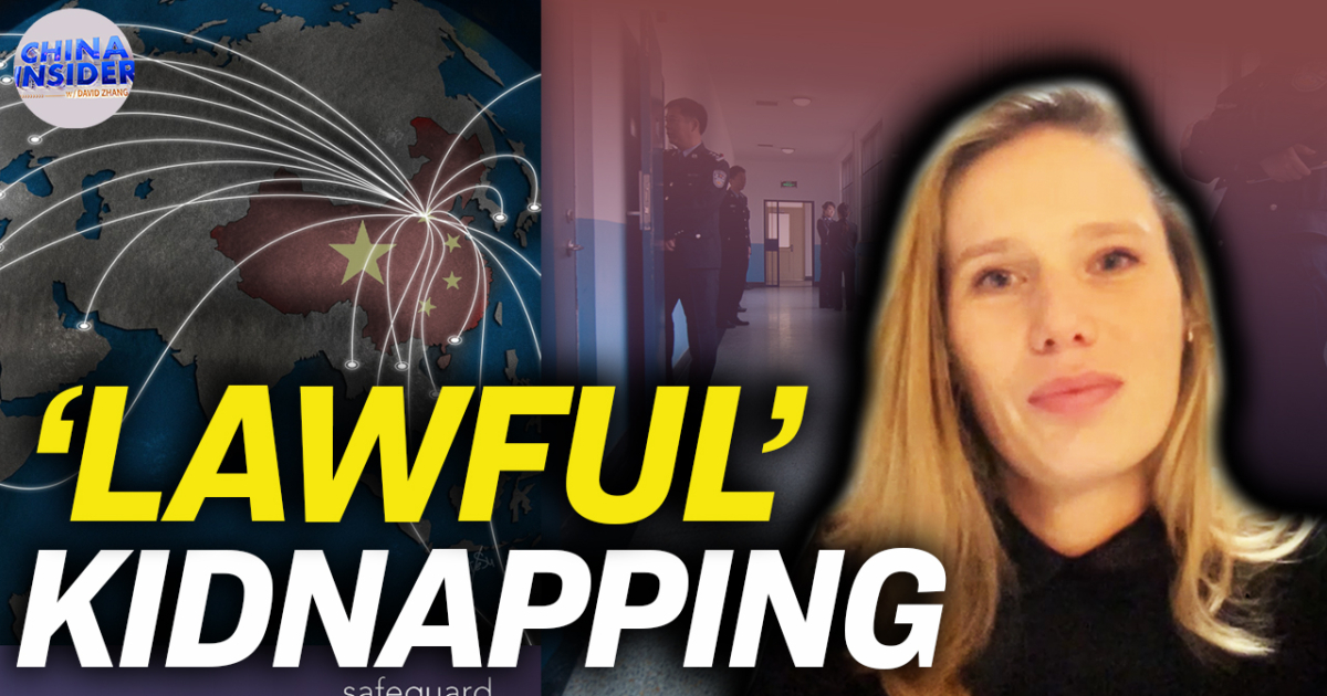 Laura Harth Explains China’s ‘Involuntary Return’ of Overseas Nationals ...