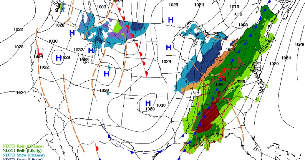 Winter Storm, Packing Heavy Snow and Rain, Sweeps Across Eastern US | NTD
