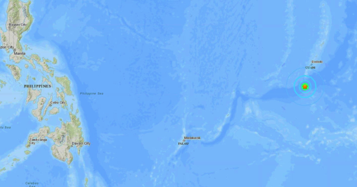 Earthquake of Magnitude 6.2 Strikes Merizo Village, Guam: USGS | NTD