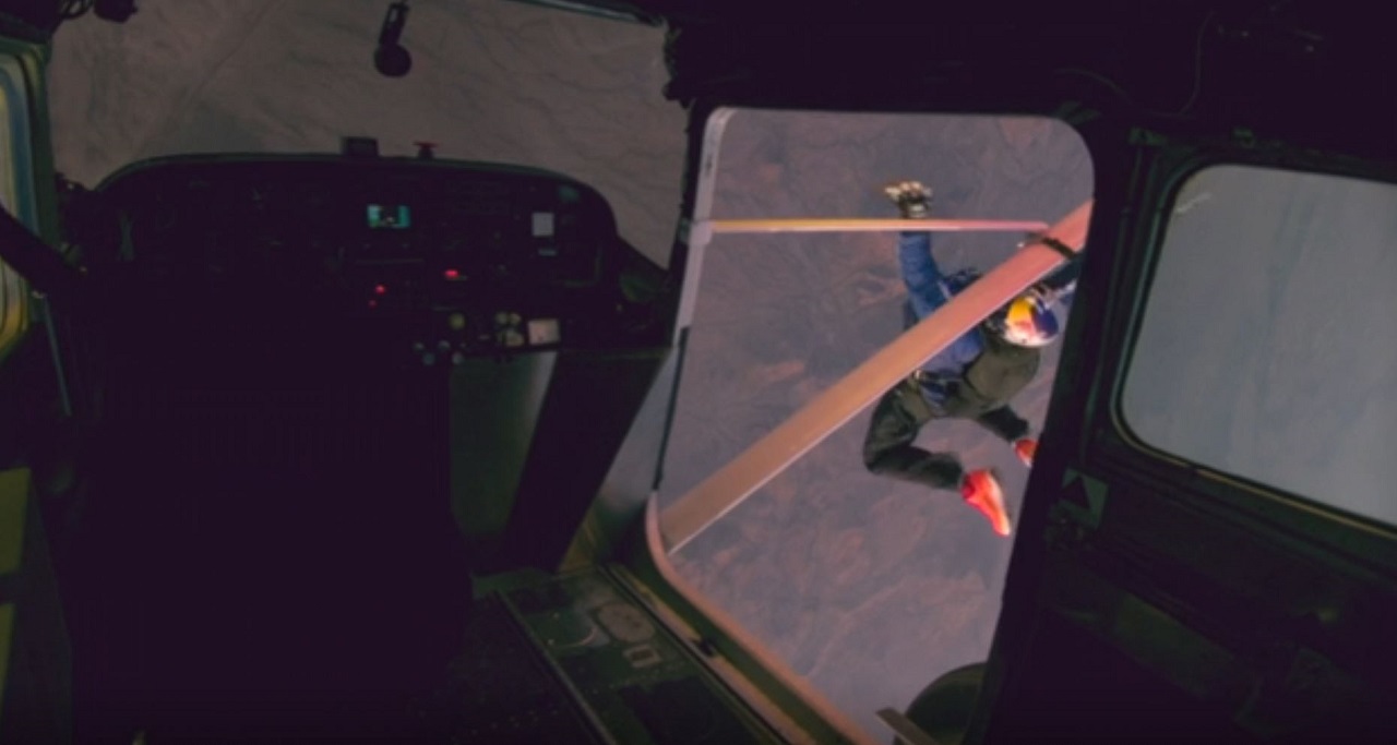 Plane Crashes in Red Bull Stunt, Pilot Parachutes to Safety | NTD