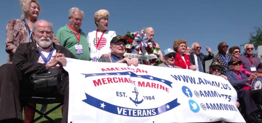 WWII Merchant Marines Honored 77 Years Later | NTD