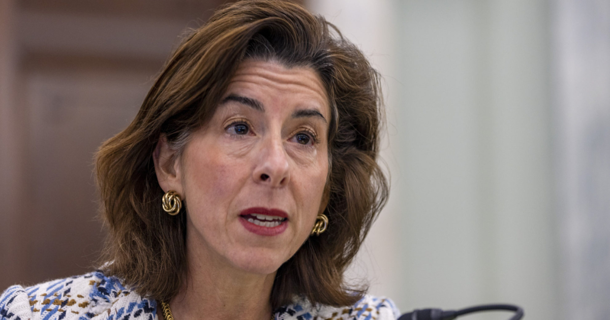 Raimondo Supportive of $52 Billion US Chip Manufacturing Program ...