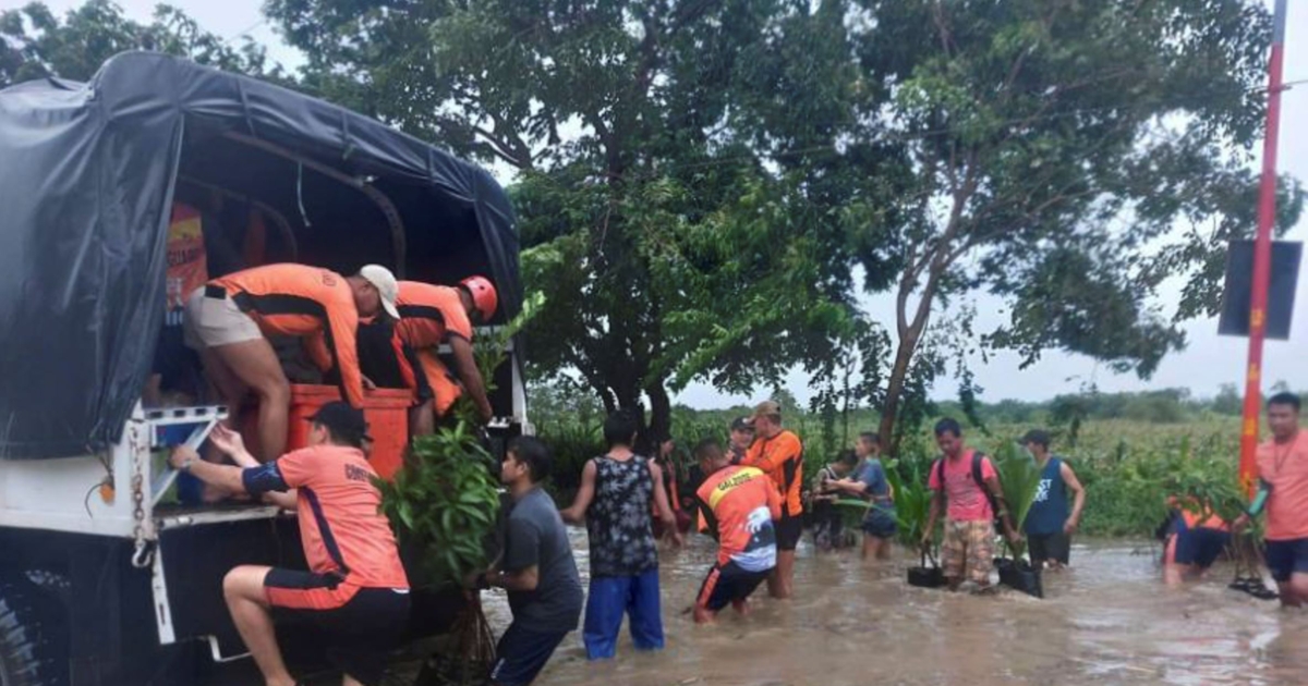 Tropical Storm Injures 3, Displaces Thousands in Philippines | NTD