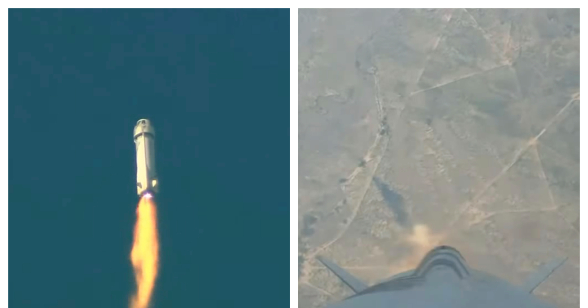 Bezos Rocket Crashes After Liftoff, Only Experiments Aboard | NTD