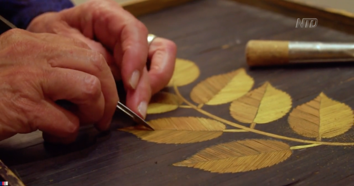 Traditional Craft of Straw Marquetry | NTD