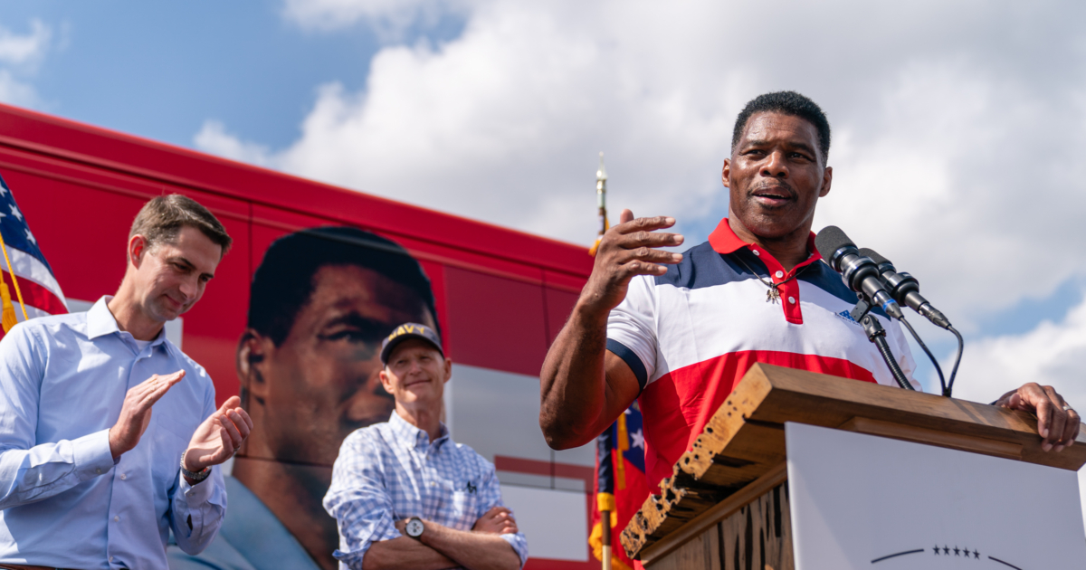 Georgia Republican Herschel Walker Campaign Rally for US Senate | NTD