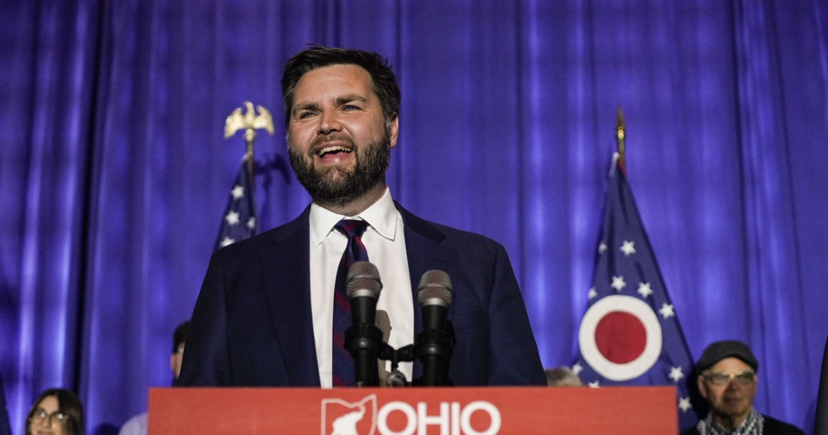 JD Vance Rides Momentum to Ohio Senate Race Victory Over Tim Ryan | NTD