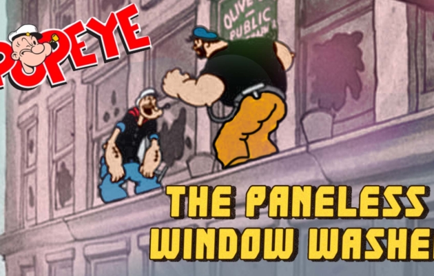 Popeye: The Paneless Window Washer (1937) | NTD
