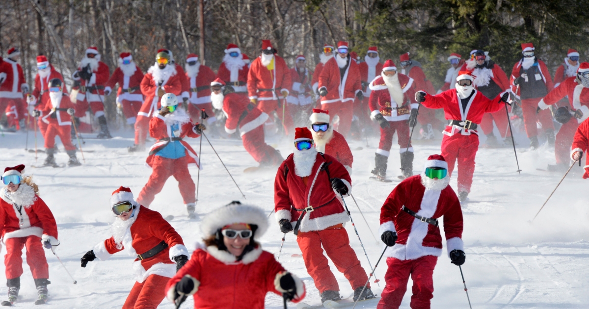 Spirit of Christmas: Santa Claus Spreads Generosity and Tradition ...