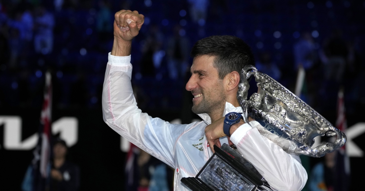 Novak Djokovic Claims 10th Australian Open Title, 22nd Slam | NTD
