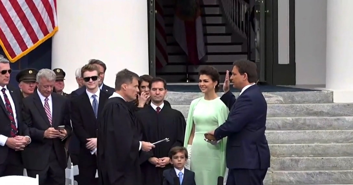 Gov. Ron DeSantis Pledges to Defend Florida’s Freedom in Inauguration ...