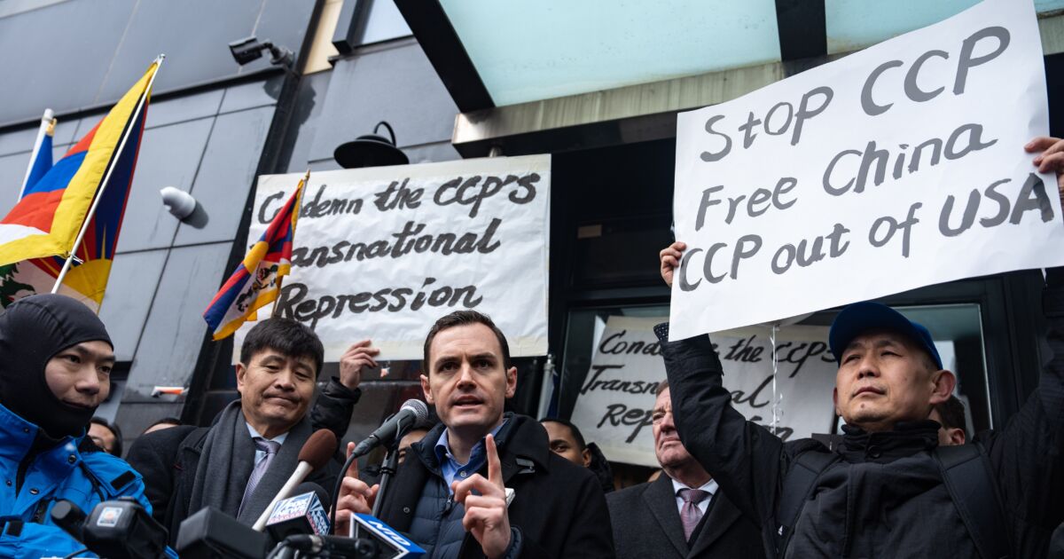 Members of House Select Committee on the CCP Hold Event Honoring Hong ...
