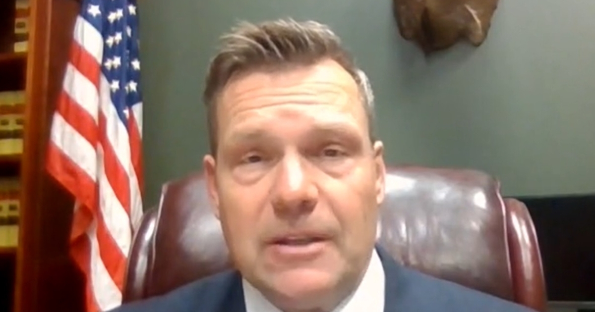 AG Kris Kobach: Biden Admin ESG Rule Is Illegal, Harms Americans ...