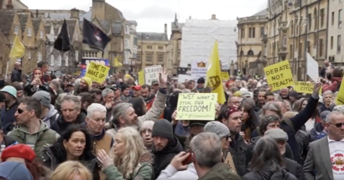 Oxford Protests Against Traffic Measures | NTD