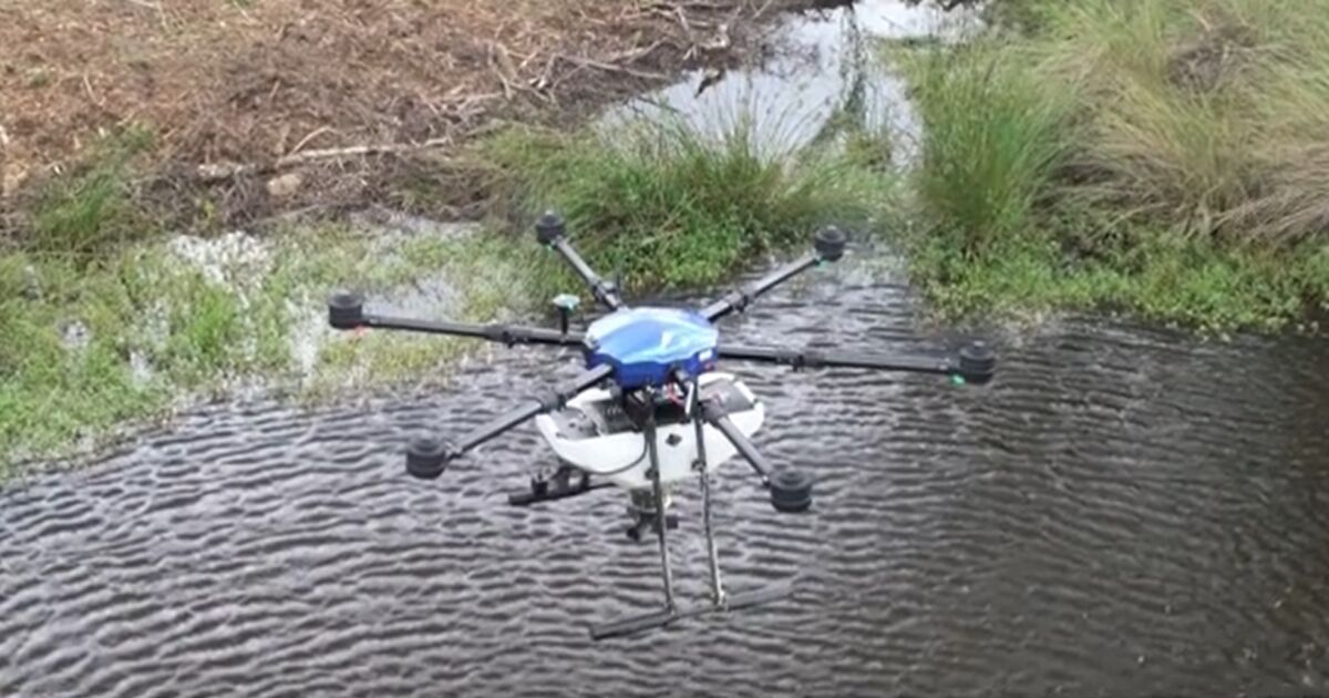 Drones Used to Reduce Mosquito Population | NTD