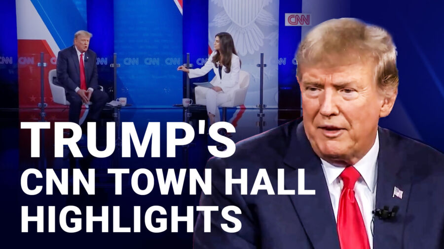 Key Moments From Trump’s CNN Town Hall | NTD