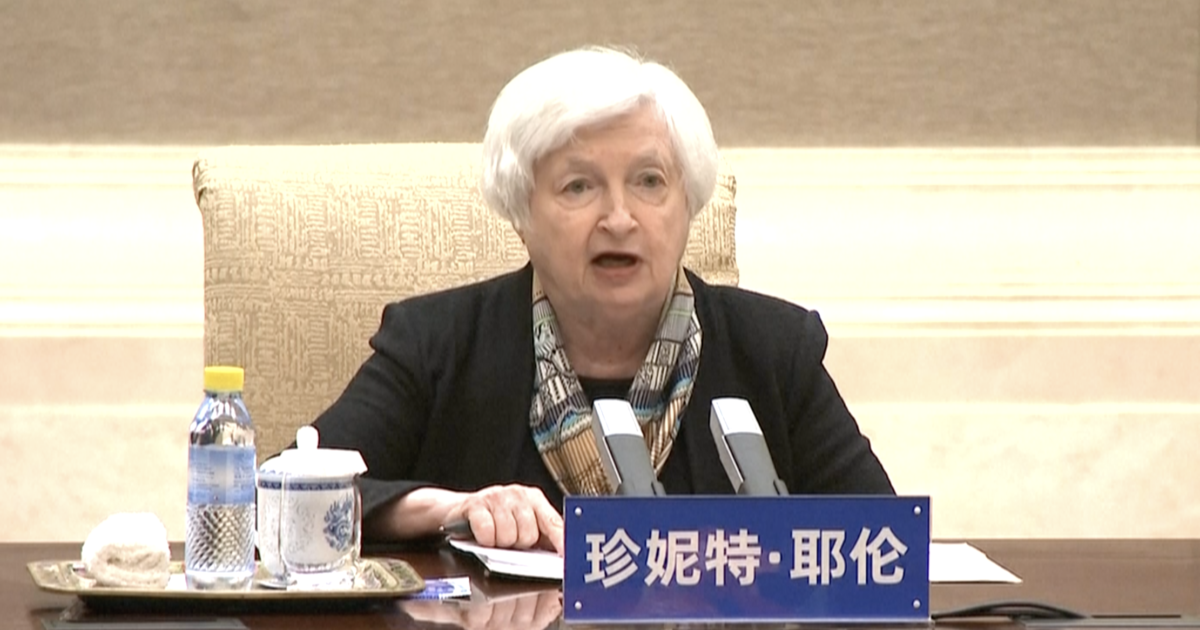 Janet Yellen Bows to Chinese Vice Premier He Lifeng, Stresses ...