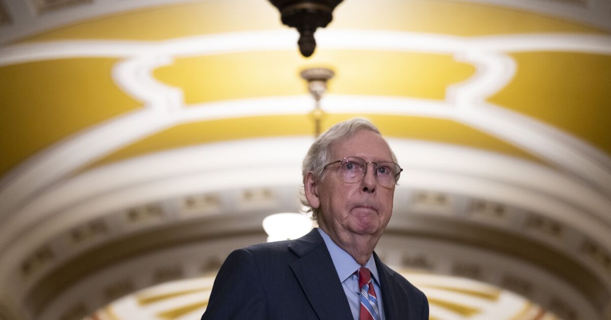McConnell Responds After Freezing at Press Briefing, Prompting Concern ...