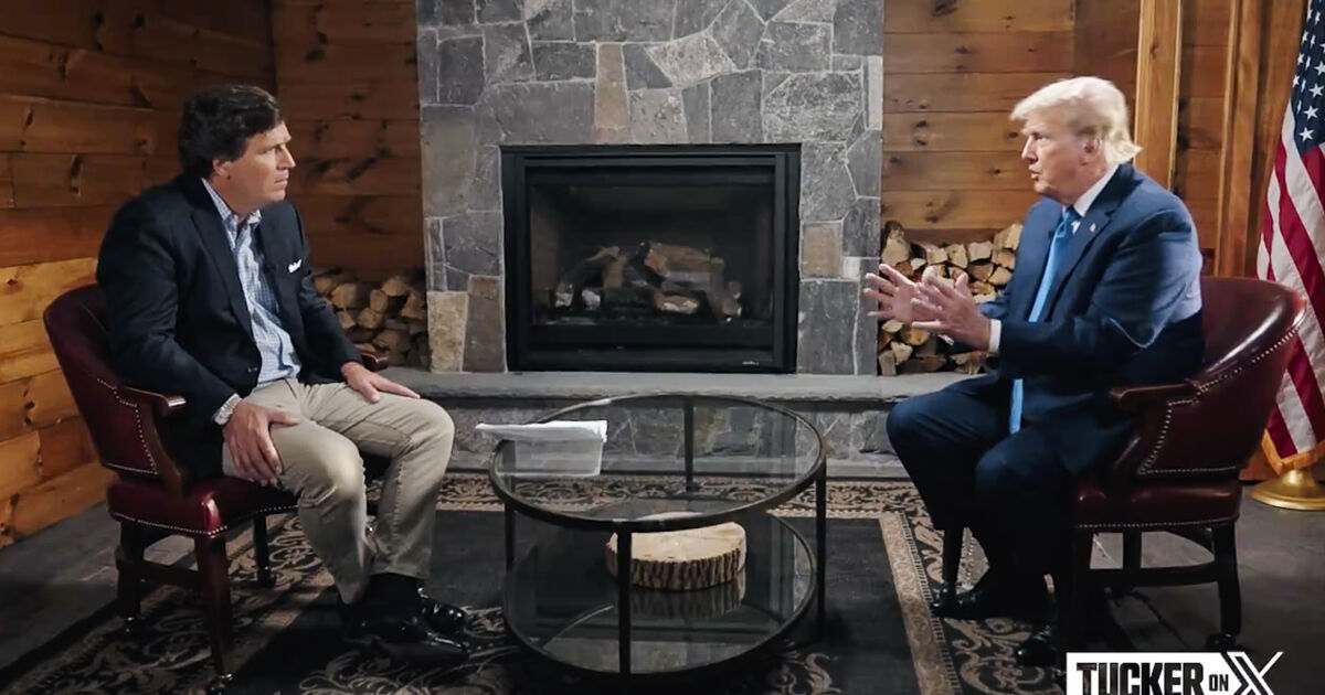 Trump Challenges Political Orthodoxies in Tucker Carlson Interview | NTD