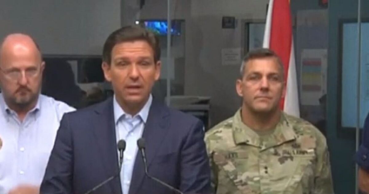 Florida Governor DeSantis Holds a Press Conference in Tallahassee on ...