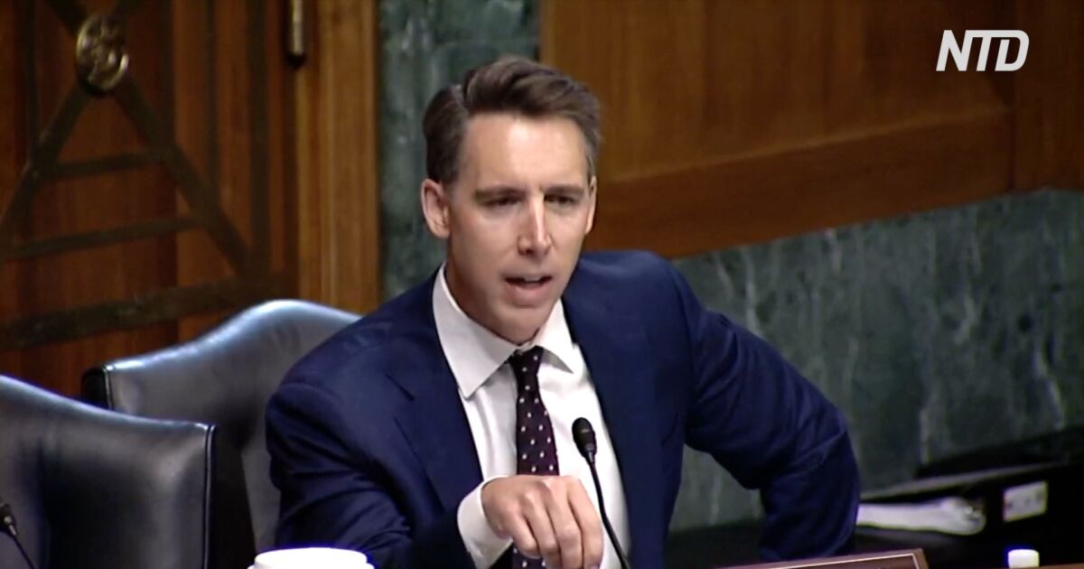 Sen. Hawley Grills Circuit Judge Nominee about His ‘Lenient’ Sentence ...