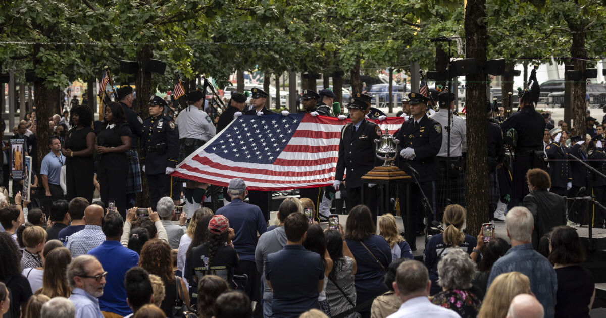 US Marks 22 Years Since 9/11 With Tributes and Tears, From Ground Zero ...