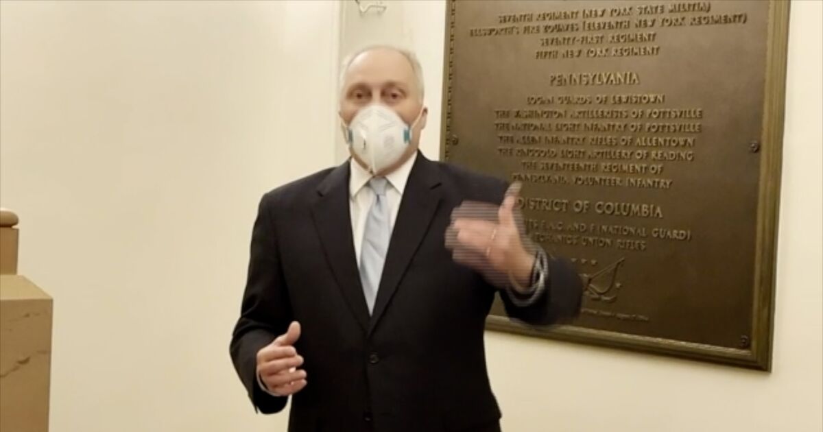 Rep. Scalise Returns to Capitol After Cancer Diagnosis, Talks about His ...