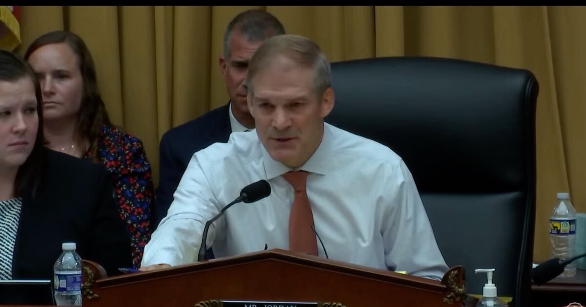 Rep. Jordan Confronts AG Garland on DOJ ‘Slow-Walking’ Investigation ...