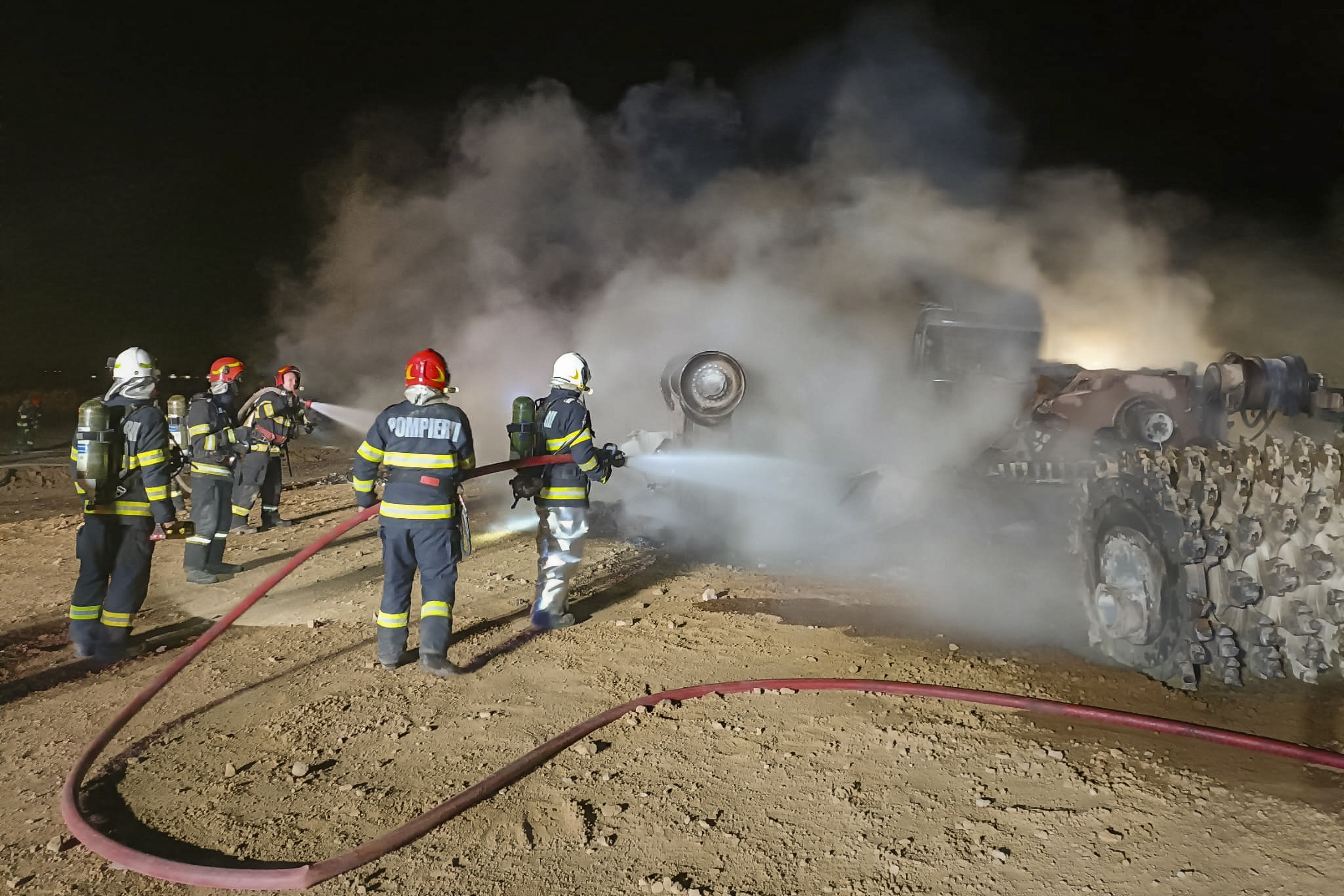 Gas Explosion and Fire at Highway Construction Site in Romania Kills 4 ...